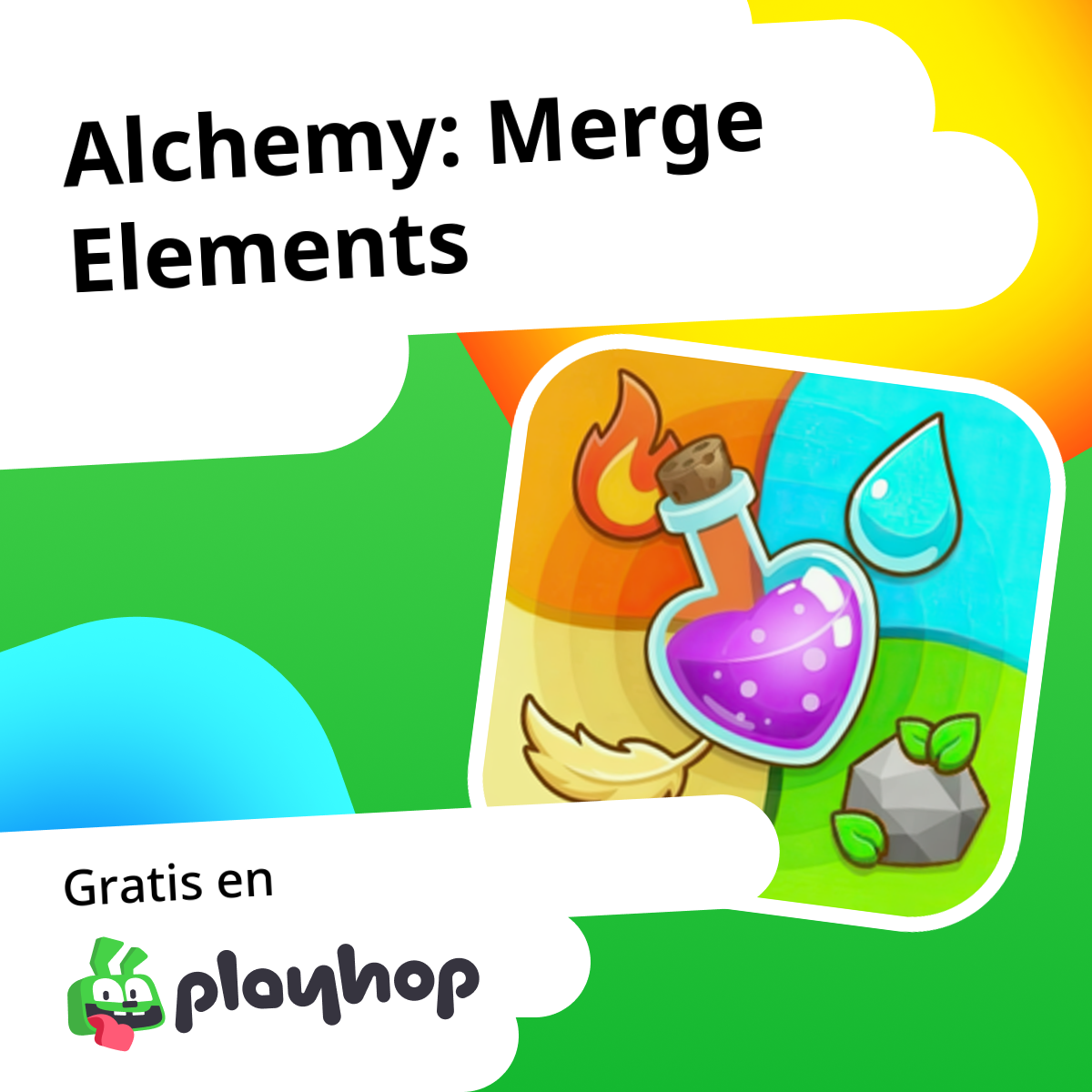 Alchemy: Merge Elements (por OneDevAndGirl): Juega Gratis Online en Playhop