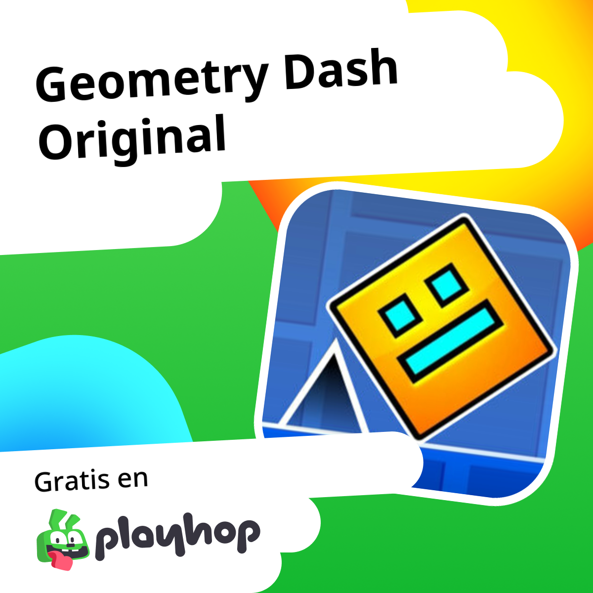 Geometry Dash Original (por PlayDanilych): Juega Gratis Online en Playhop