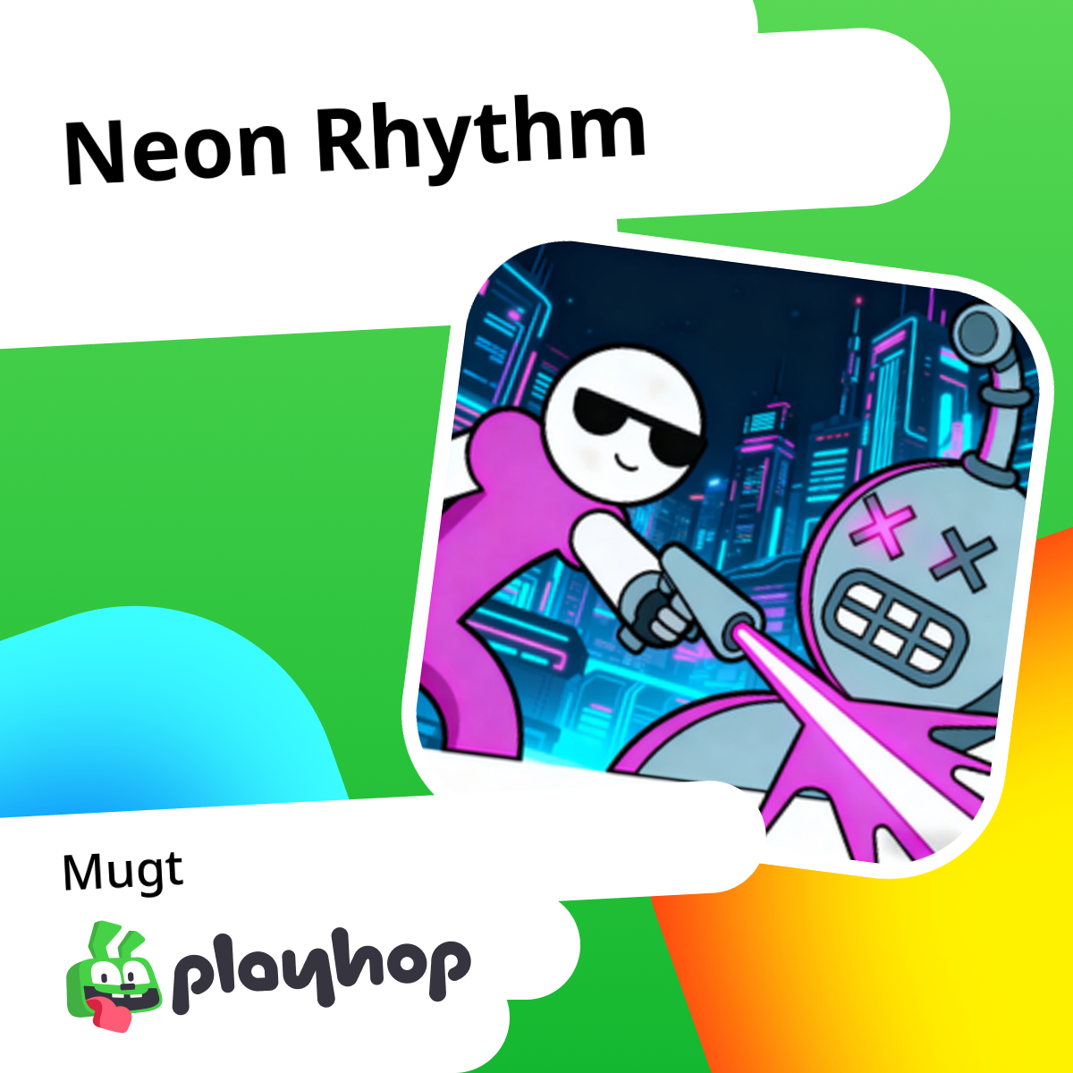Neon Rhythm (iňlisçe: Volan Interactive): Playhop-da Mugt Onlaýn Oýnaň