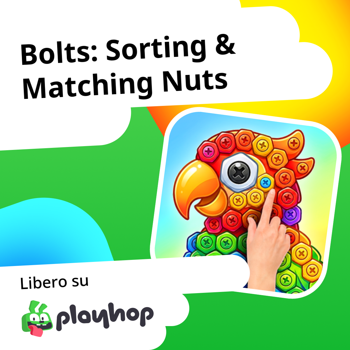 Bolts: Sorting: Gioca Gratis Online su Playhop
