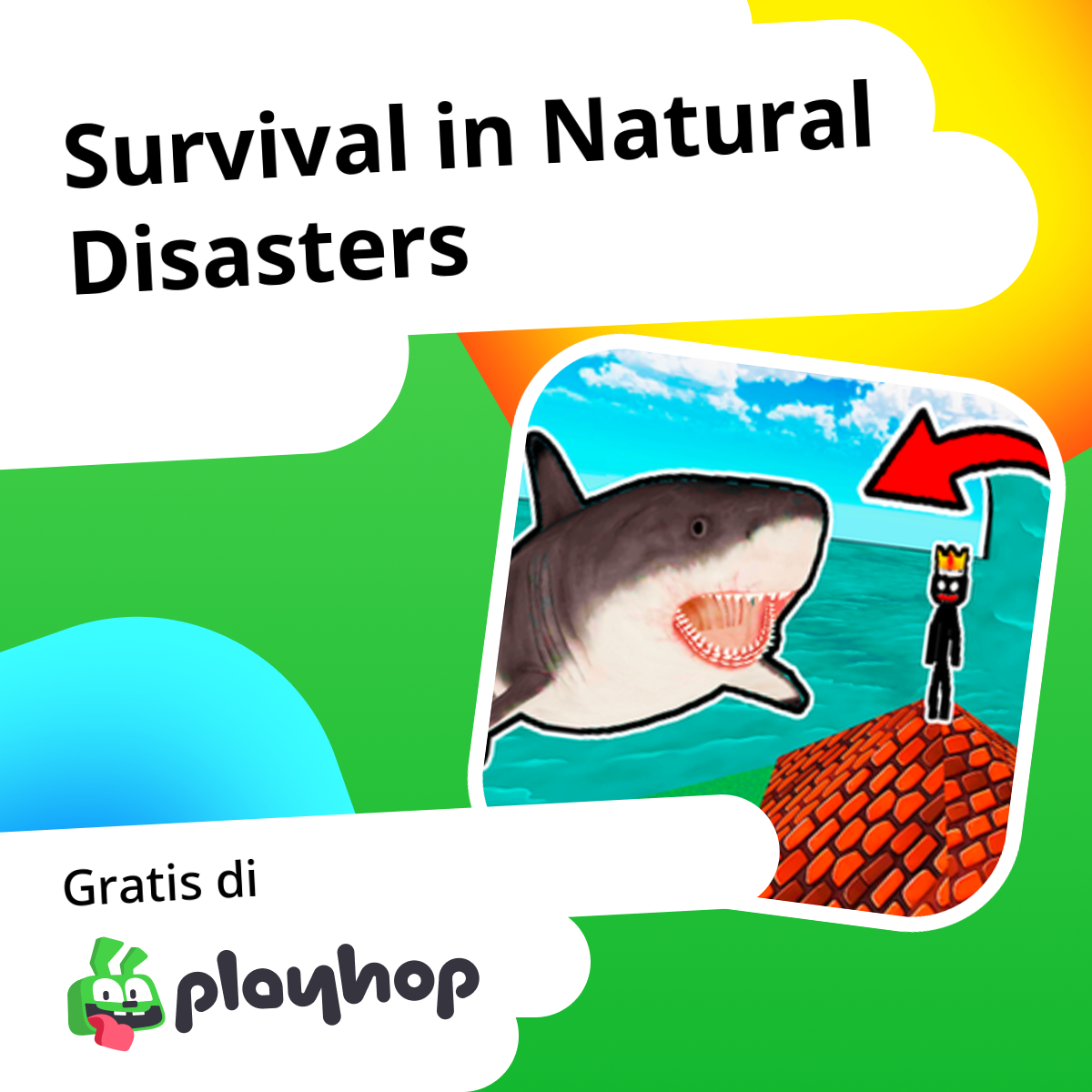 Survival in Natural Disasters (oleh Aomine Games): Mainkan Online ...