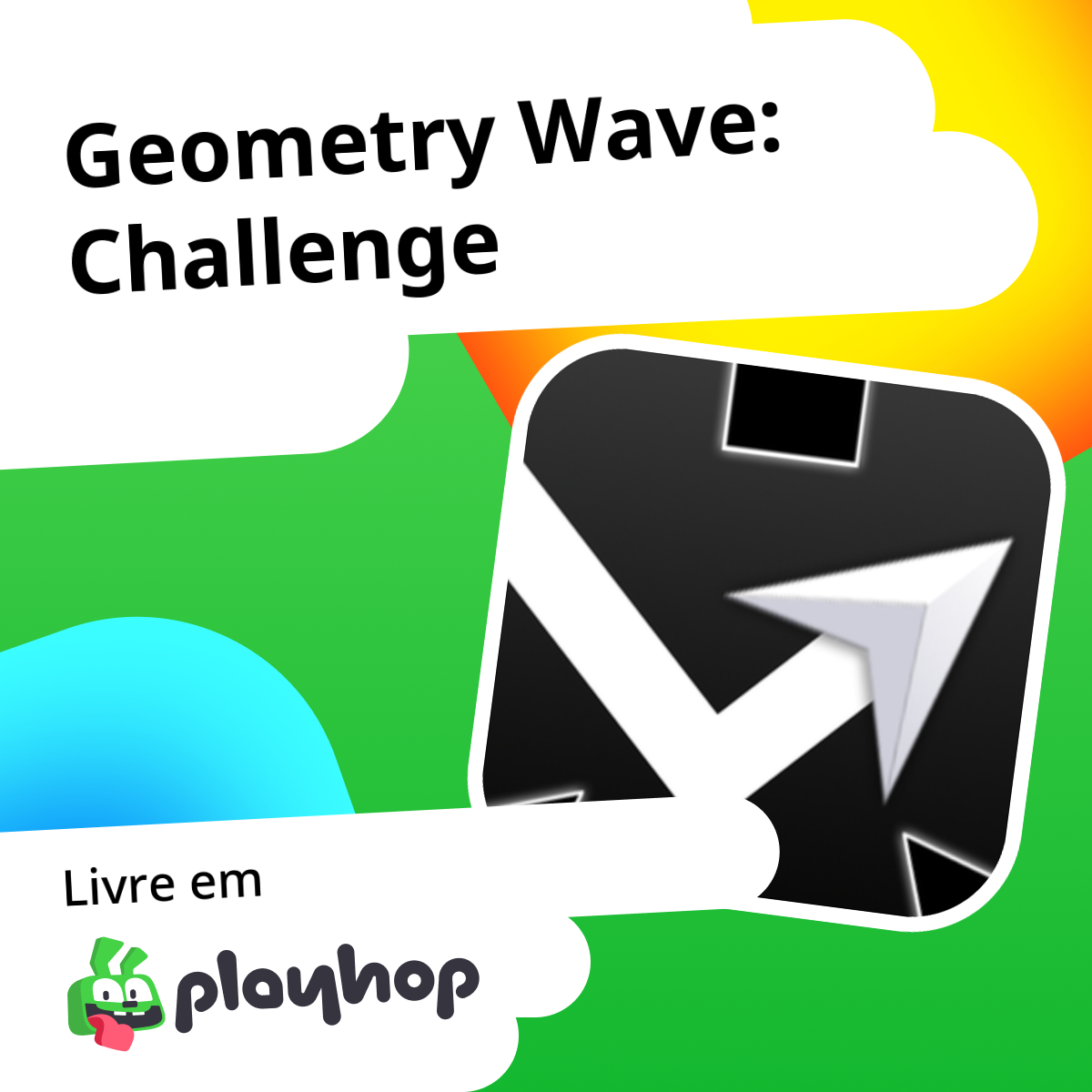 Geometry Wave: Сhallenge (por IceRainWave): Jogue Online Grátis em Playhop