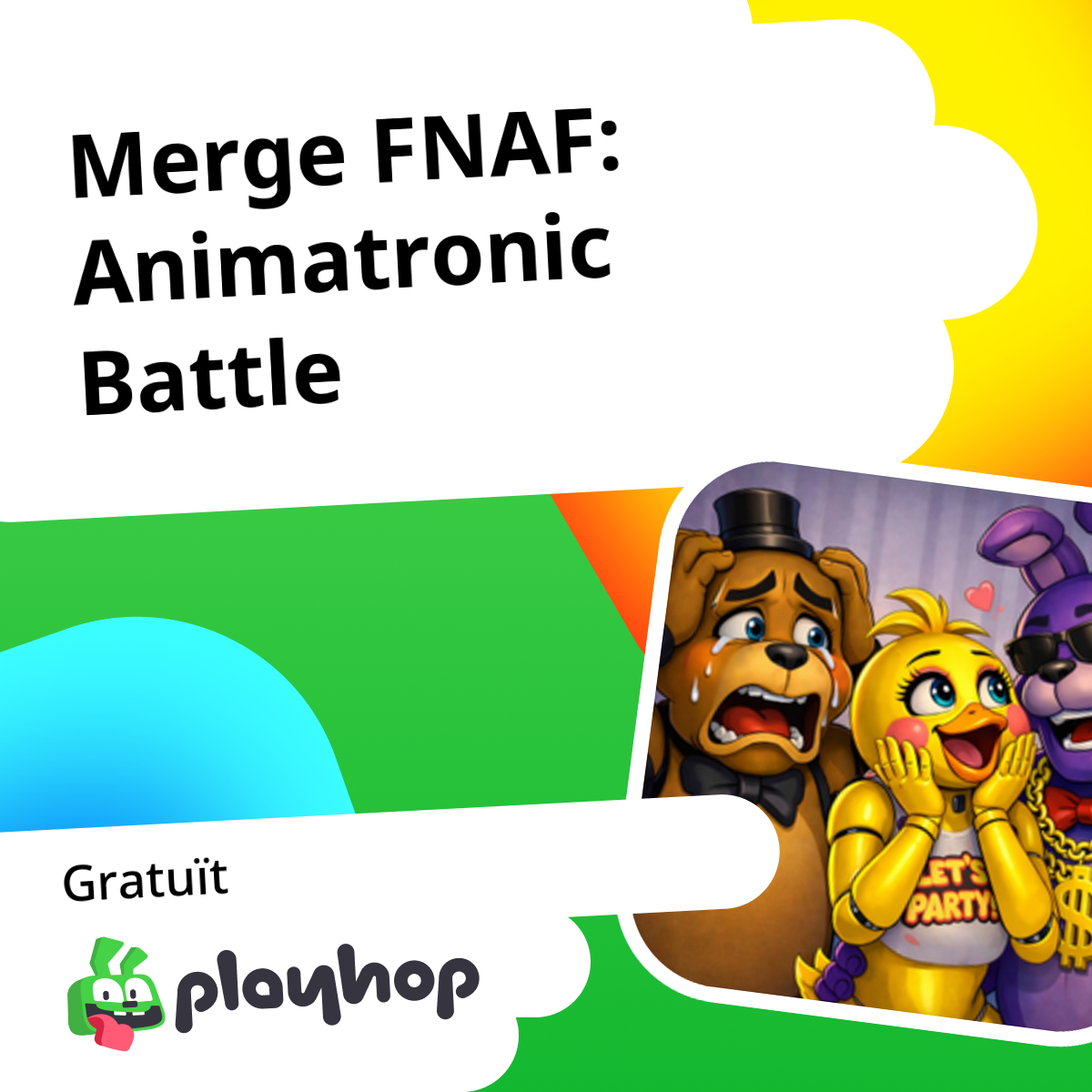 Merge FNAF: Animatronic Battle: Juga en línia de franc a Playhop