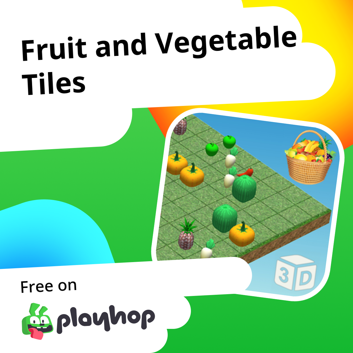 Fruit and Vegetable Tiles (by SunnyBearStudio): Play Online For Free On ...