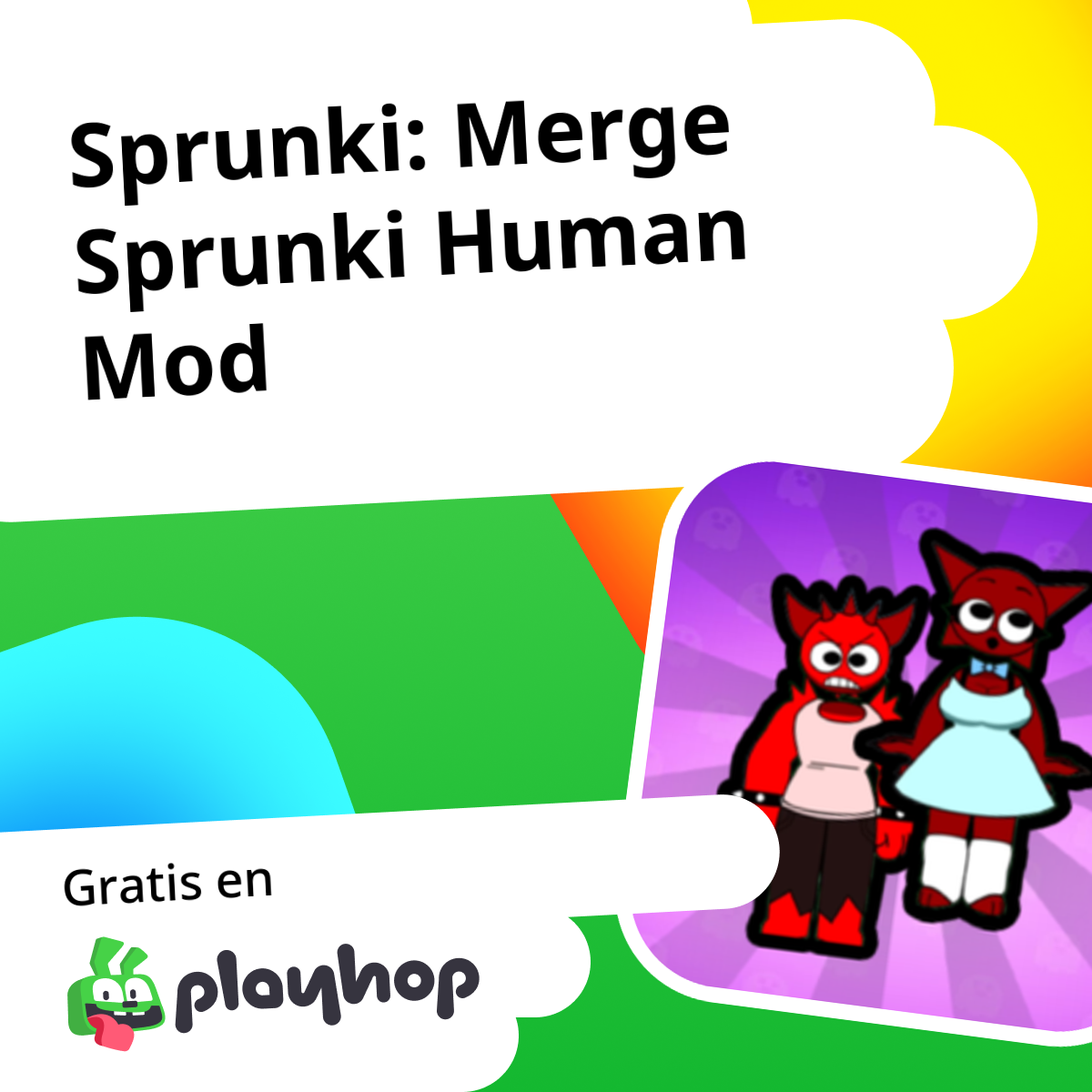 Sprunki: Merge Sprunki Human Mod (per WitchGirlGames): Juega Gratis ...