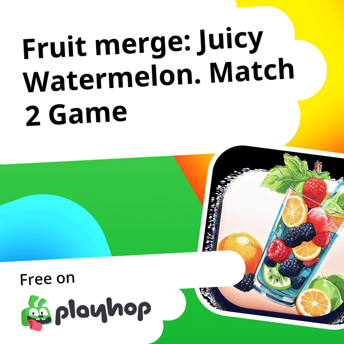 Fruit merge: Juicy Watermelon. Match 2 Game (by Top Fun Games): Play ...