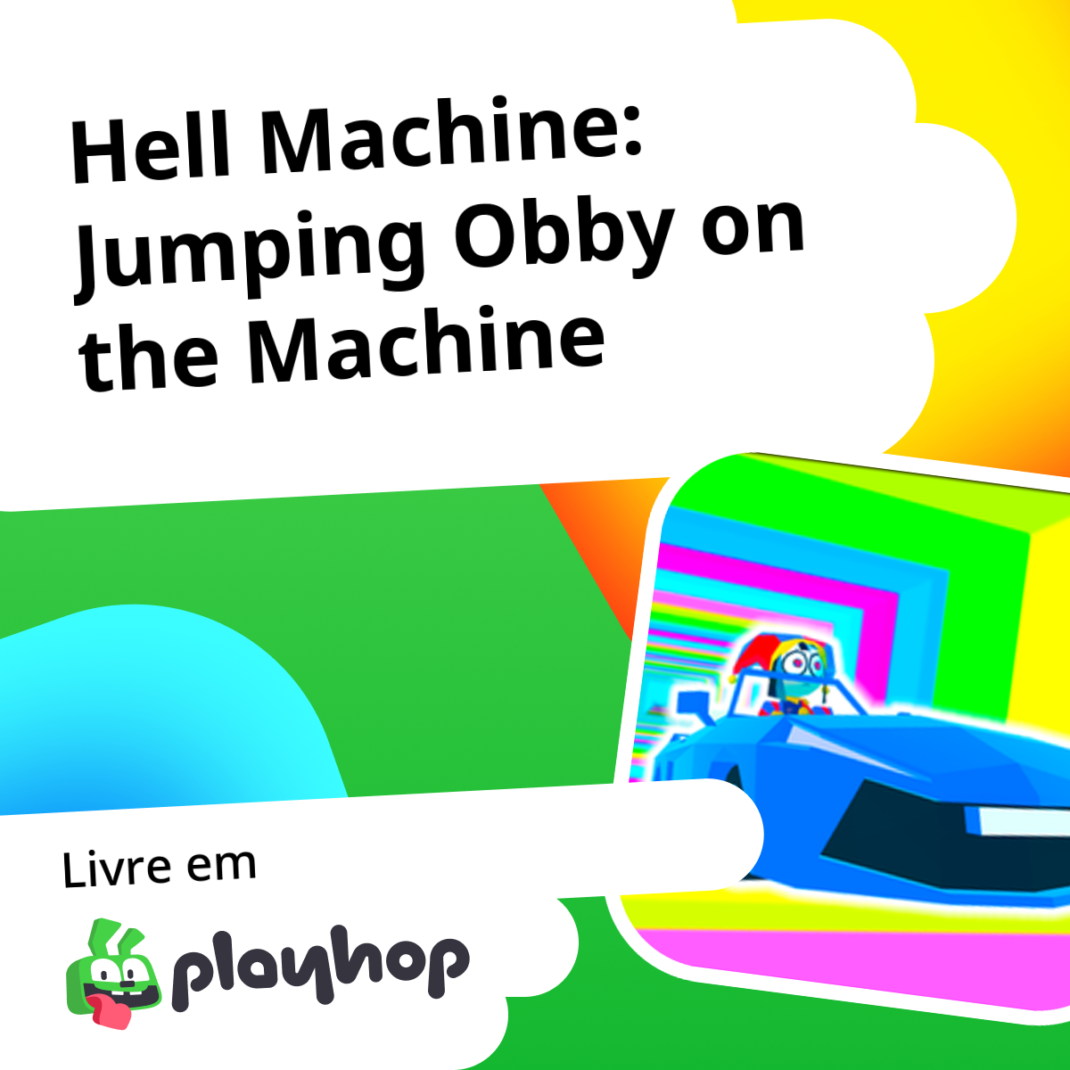 Hell Machine: Jumping Obby on the Machine (por scroller): Jogue Online Gratuitamente Em Playhop