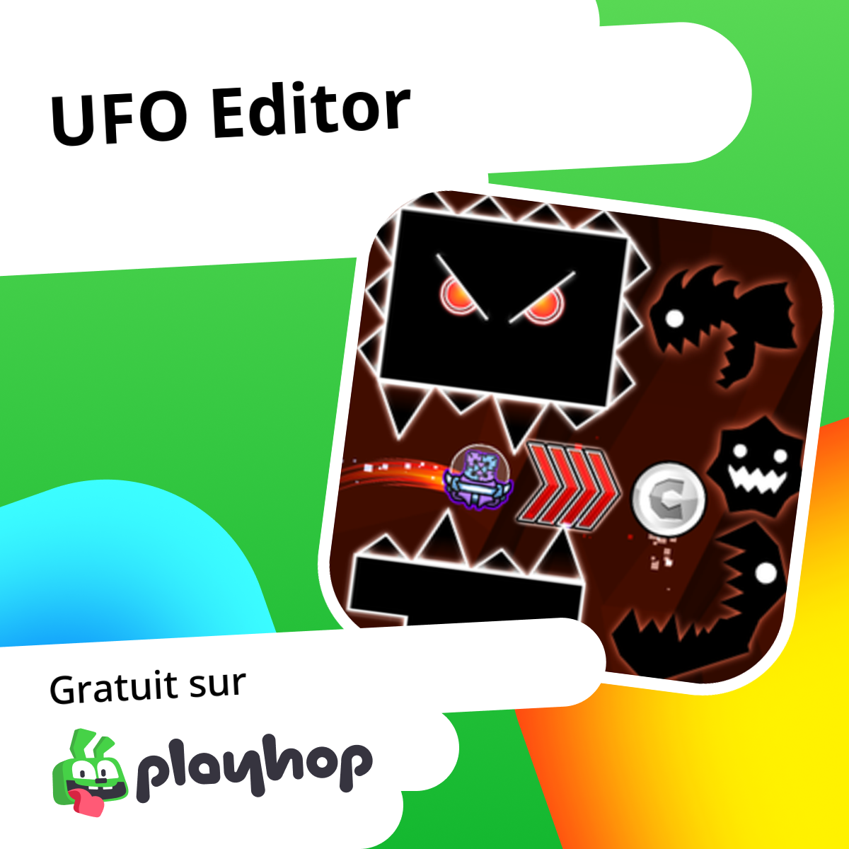 Geometry Dash UFO: Create your own level (par Kokim): Jouez En Ligne ...