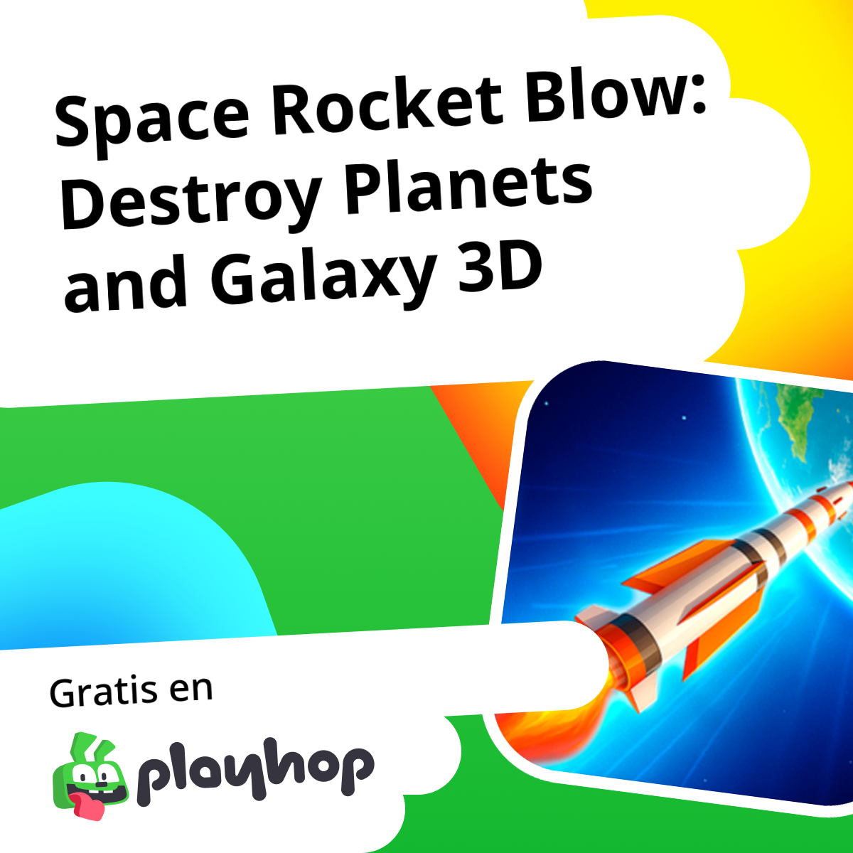 Rocket Blow: Destroy Planet in the Space 3D (per 4U Games): Juega Gratis Online en Playhop