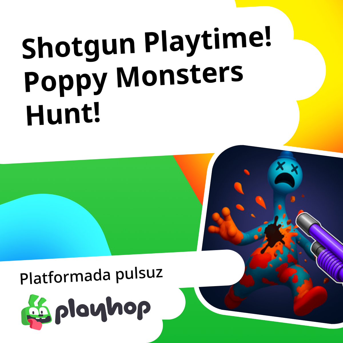 Shotgun Playtime! Poppy Monsters Hunt! (Eccentric Studio): Playhop ...