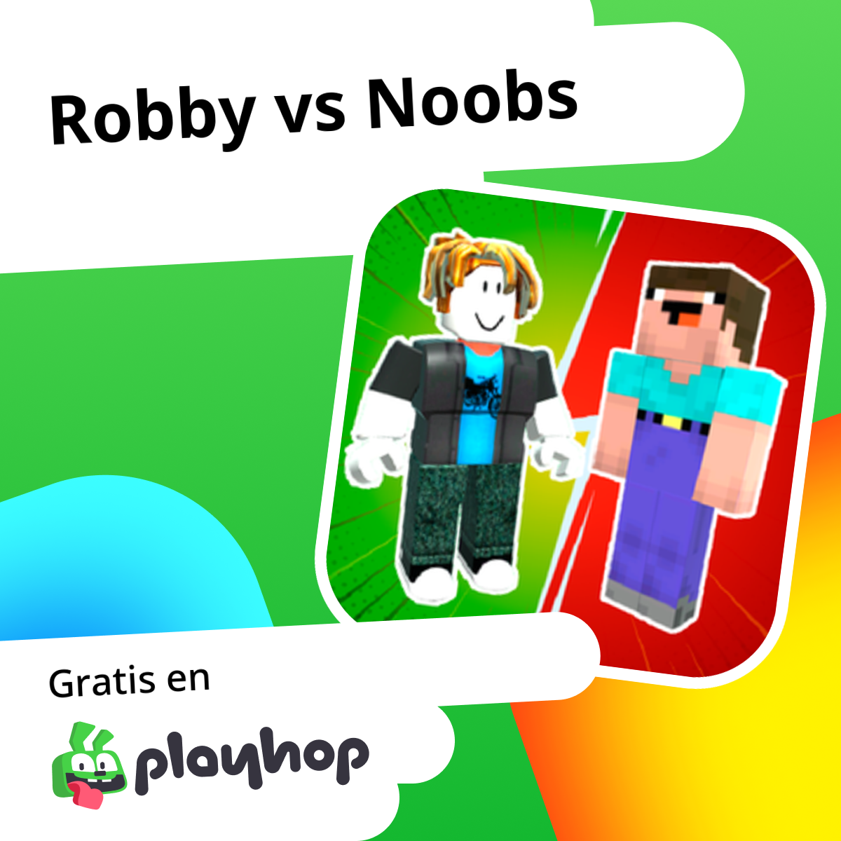 Robby vs Noobs: Juega en línea gratis en Playhop
