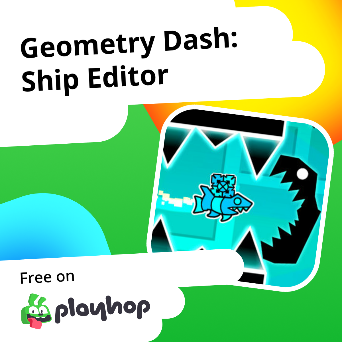 Geometry Dash: Ship Editor (by Kokim): Play Online For Free On Playhop