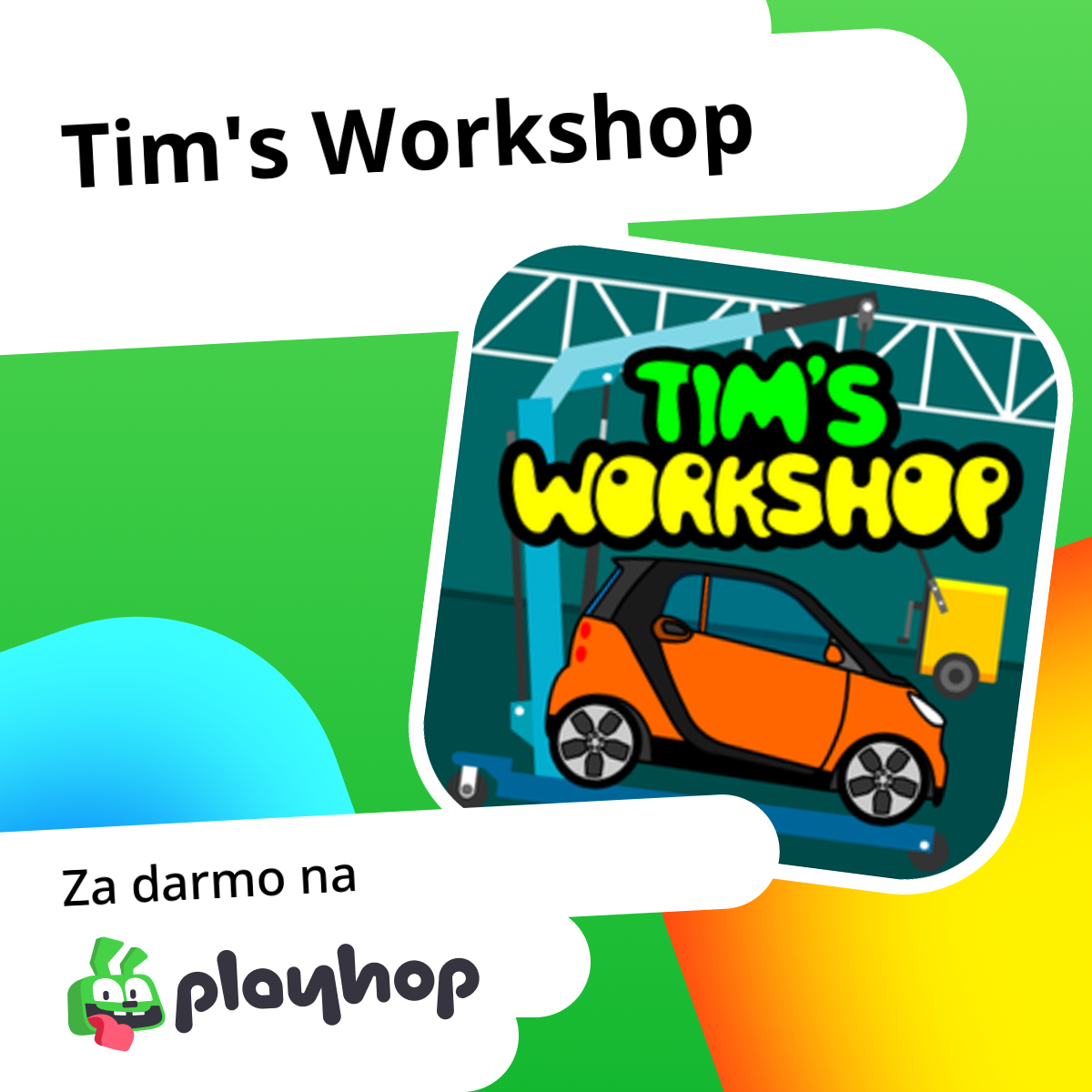 Tim's Workshop (przez CTP-design): Graj Online Za Darmo Na Playhop