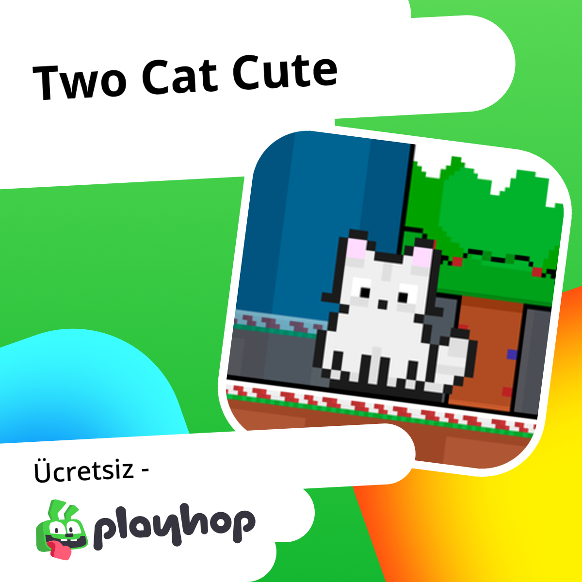 Two Cat Cute: Playhop'da Ücretsiz Çevrimiçi Oynayın