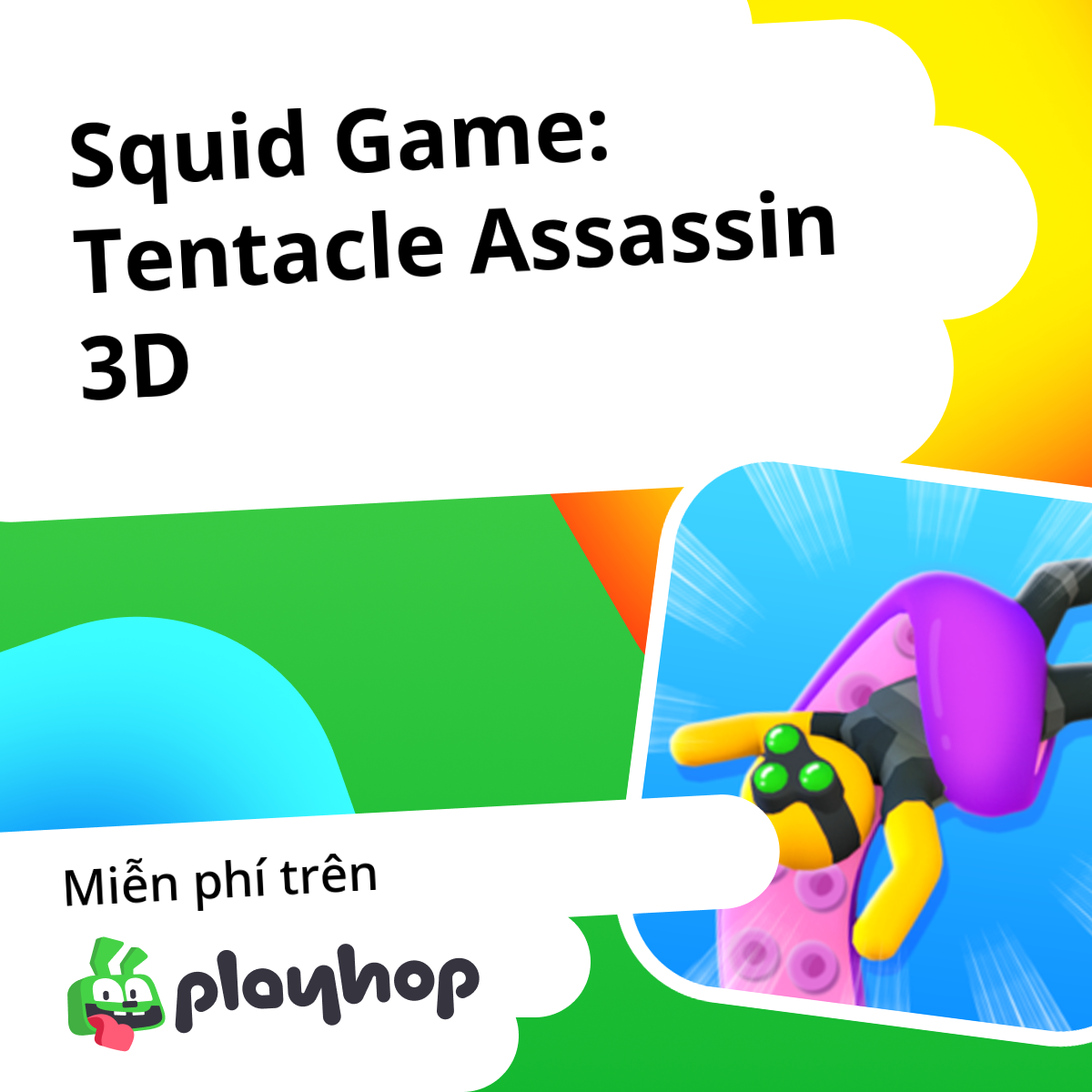 Squid Game: Tentacle Assassin 3D (bởi 4U Games): Chơi Trực Tuyến Miễn Phí Trên Playhop