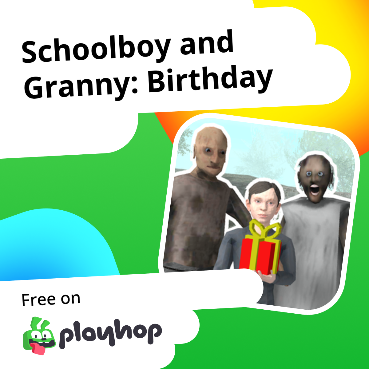 Schoolboy and Granny: Birthday: Play Online For Free On Playhop