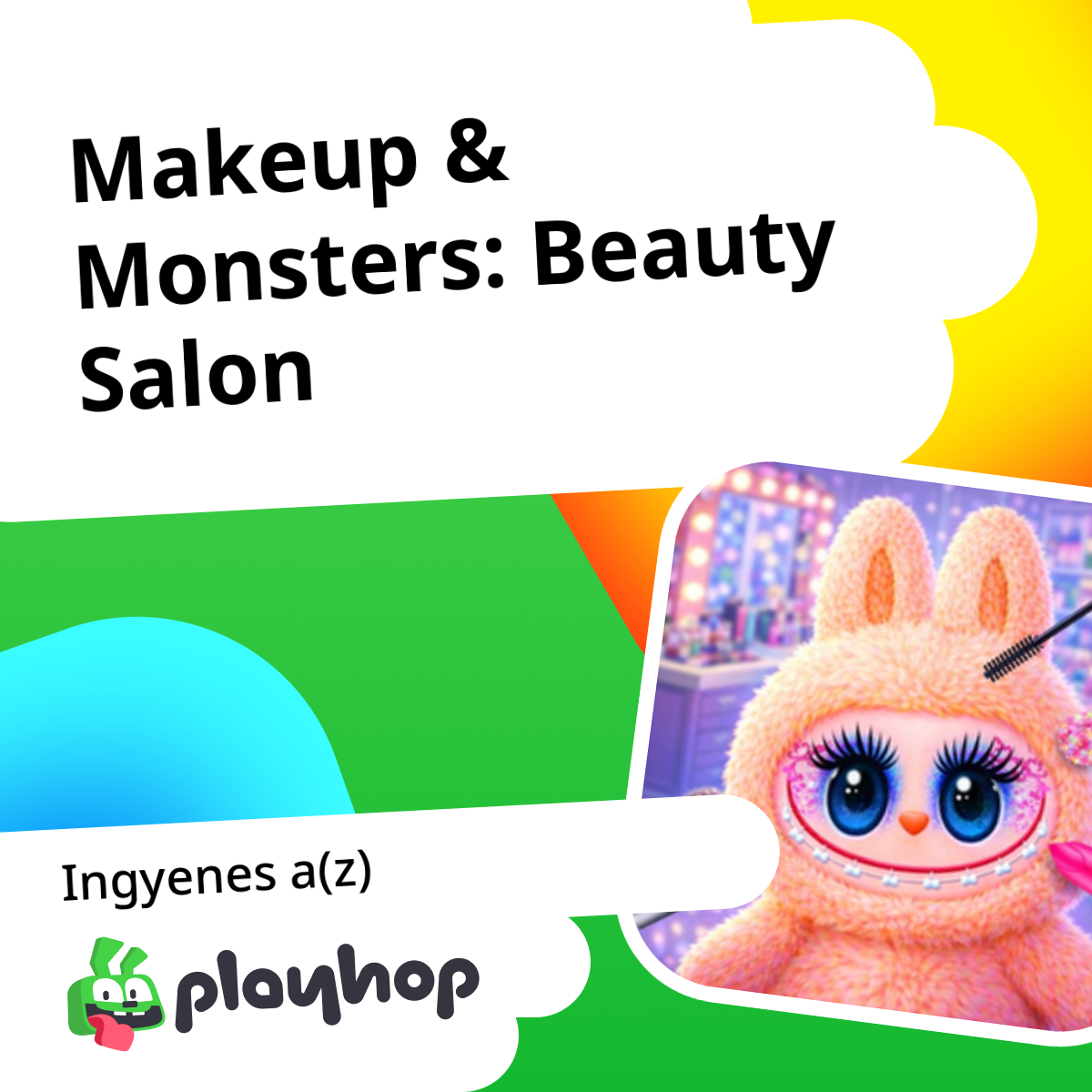 Labubu Makeup: Beauty Salon: Játssz ingyen online a(z) Playhop oldalán