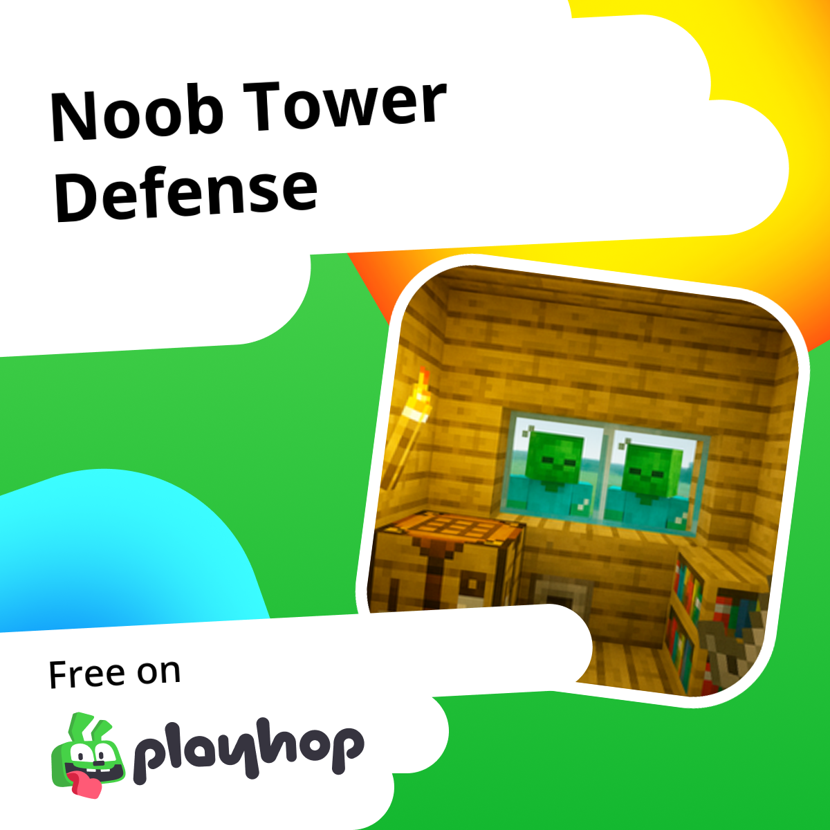 Noob Tower Defense: Play Online For Free On Playhop