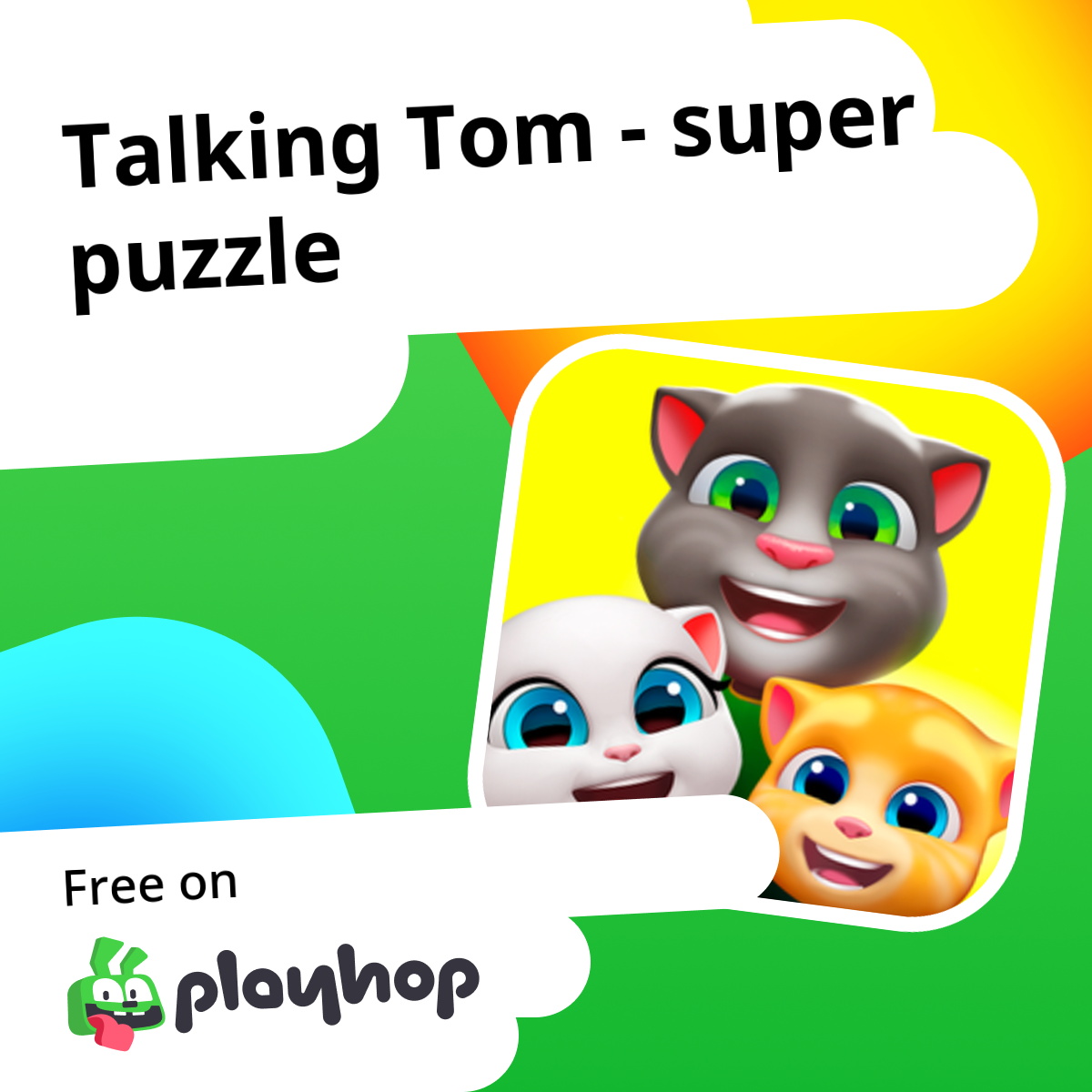 Talking Tom - super puzzle (by AmurGames): Play Online For Free On Playhop
