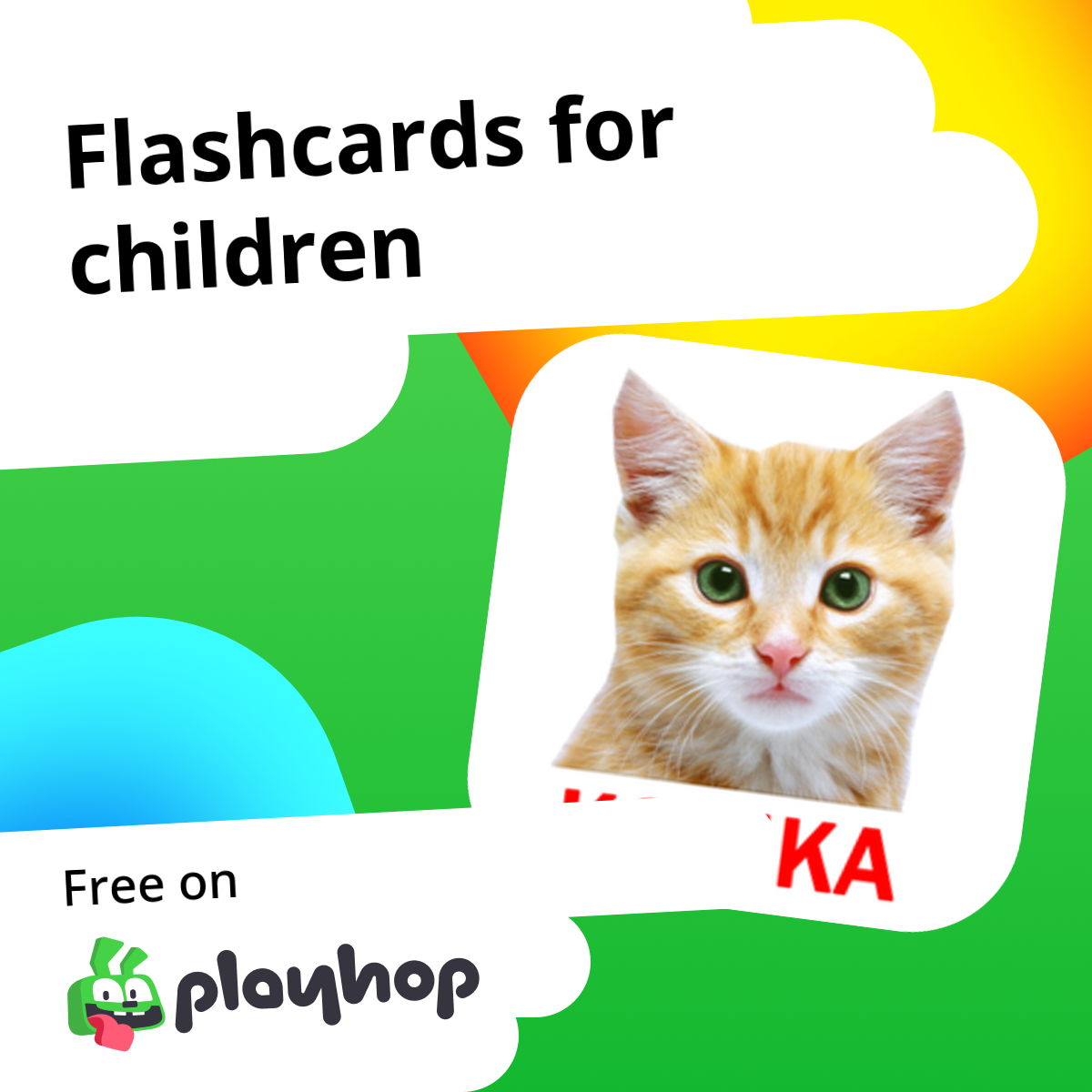 Flashcards for children: Play Online For Free On Playhop