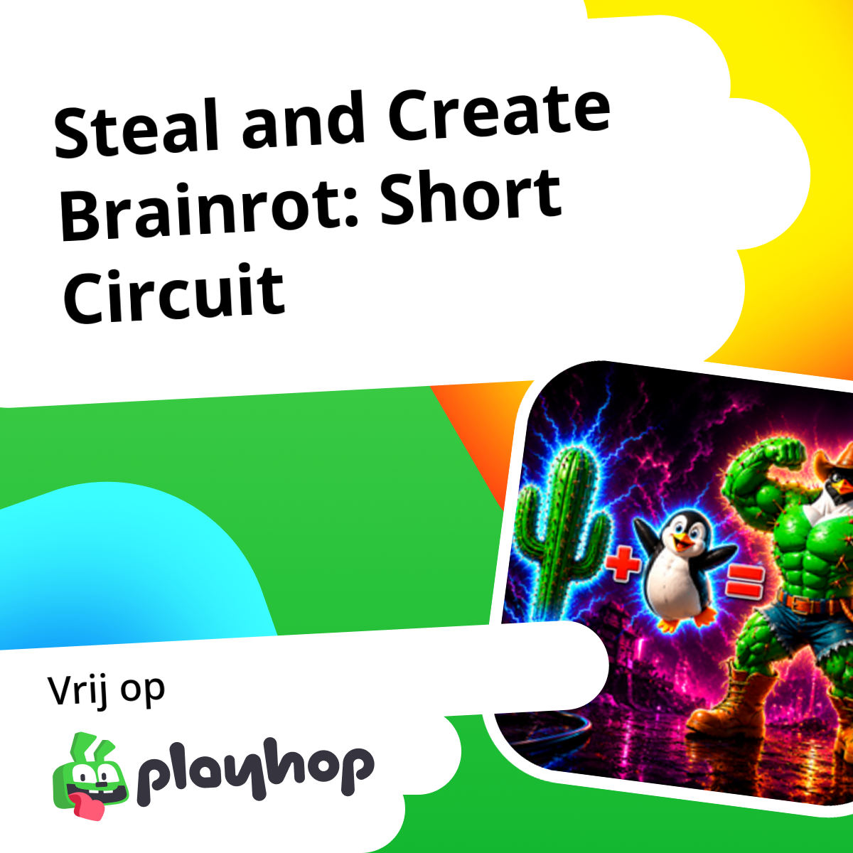 Steal and Create Brainrot: Short Circuit: Speel Gratis Online op Playhop