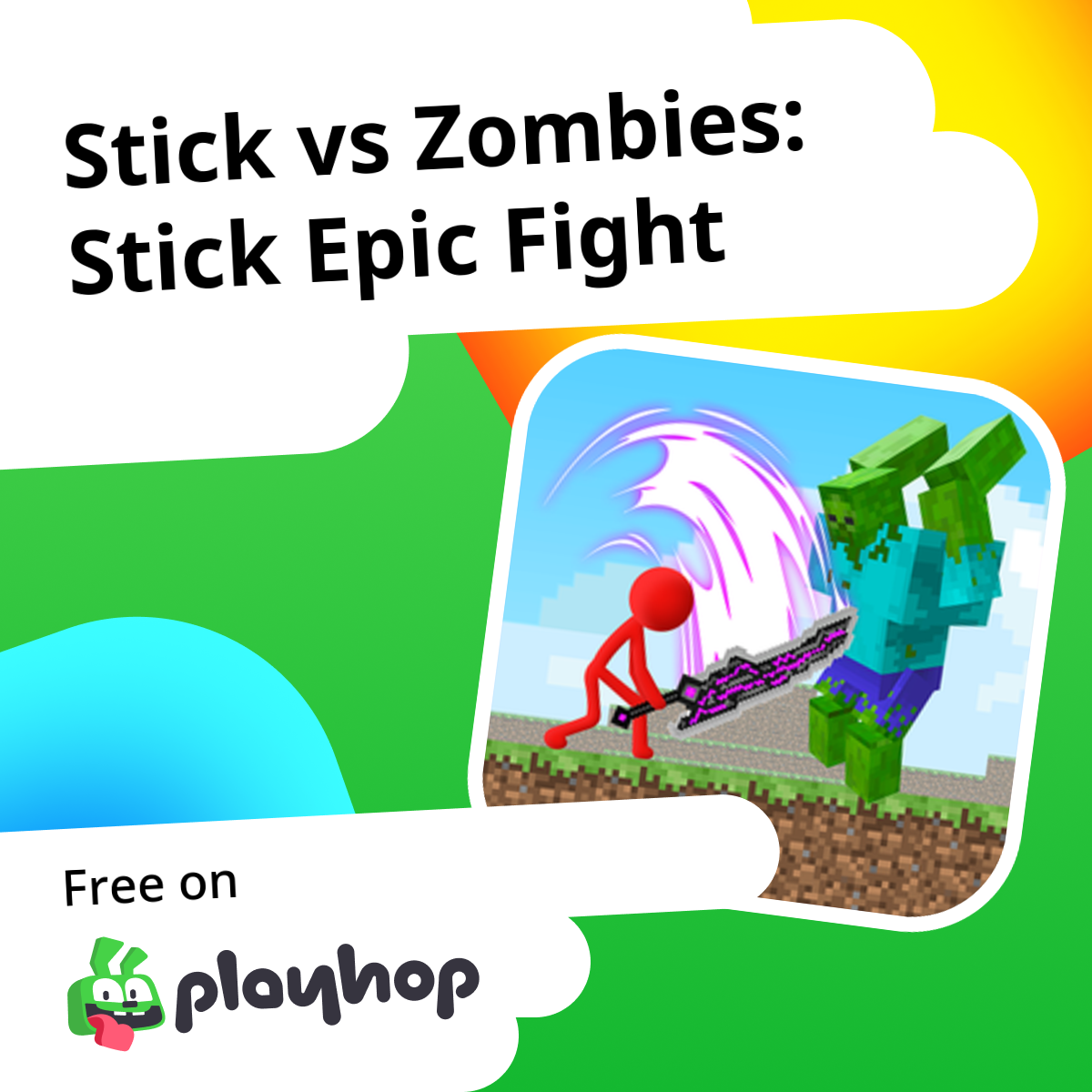 Stick vs Zombies: Stick Epic Fight (by New Generation Games): Play ...