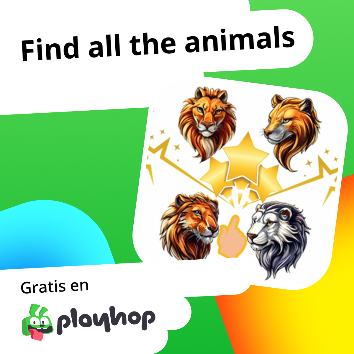 Find all the animals (por Earthman): Juega Gratis Online en Playhop