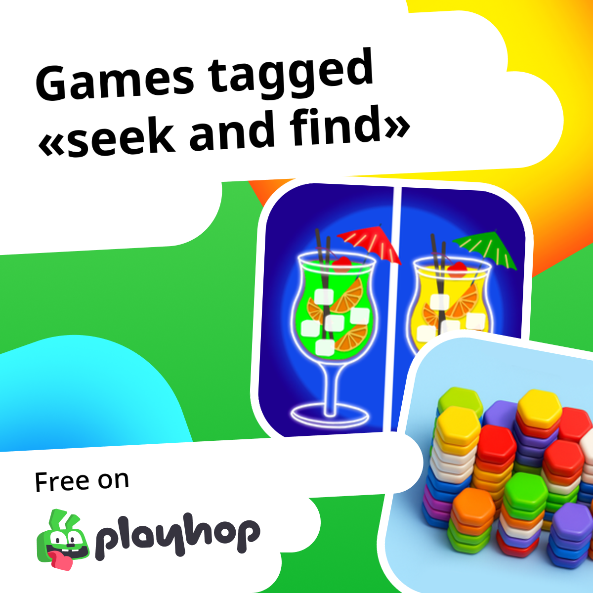 Seek and find Games Online: Play For Free On Playhop