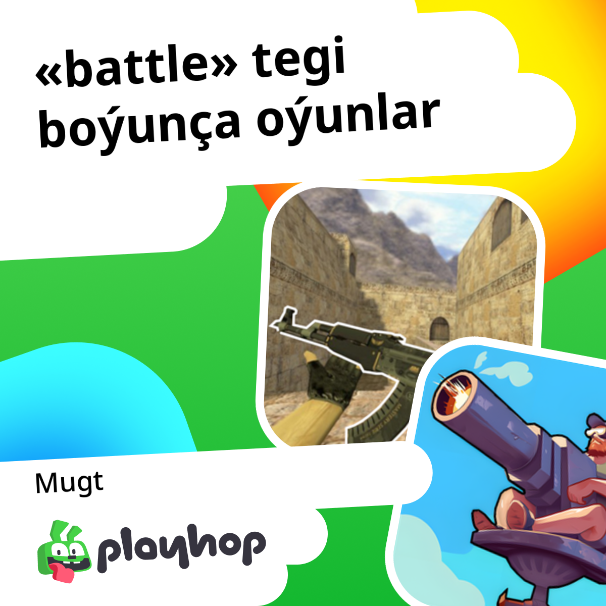 Battle oýunlar Onlaýn - Mugt oýnaň Playhop