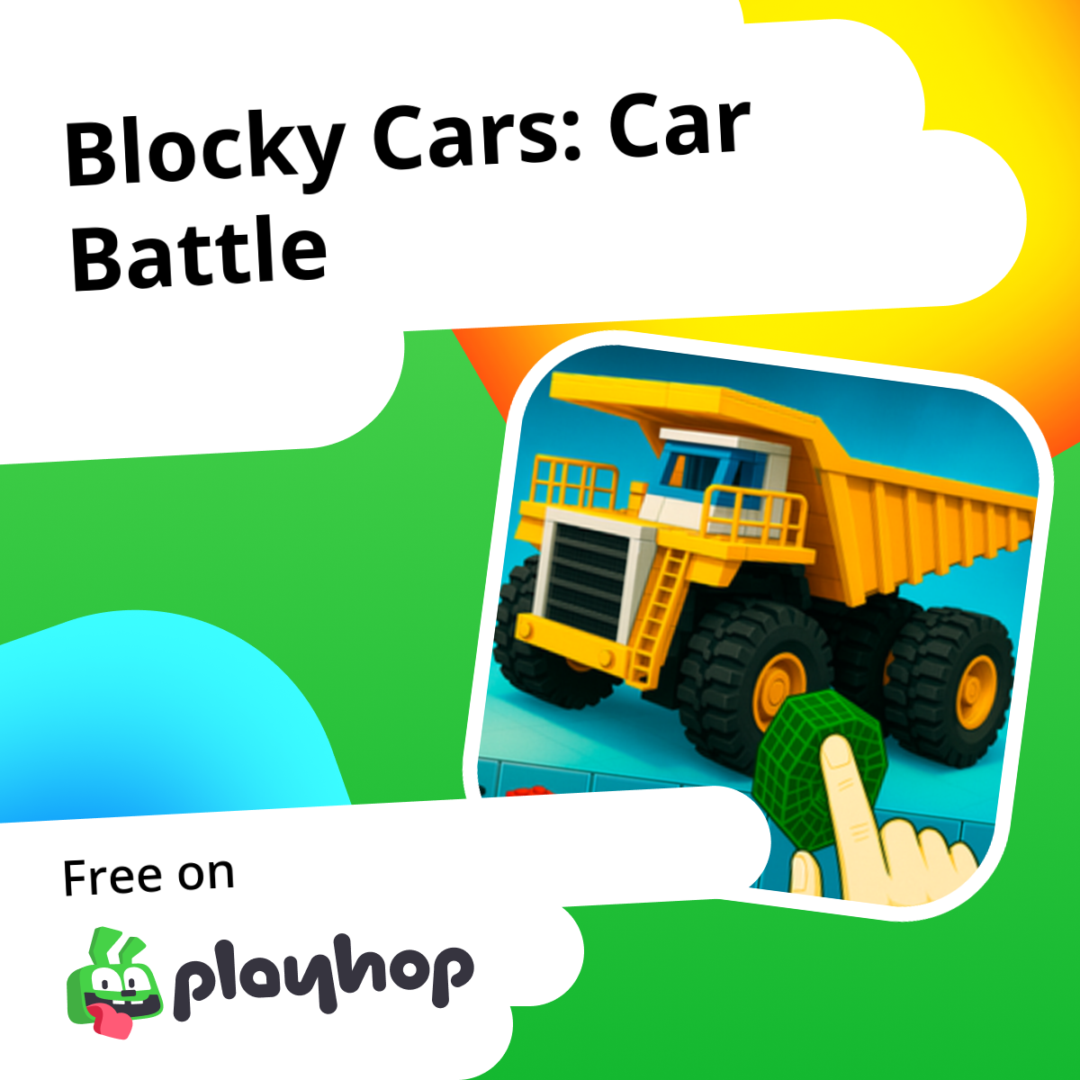 Blocky Cars: Car Battle (by MirraGames): Play Online For Free On Playhop