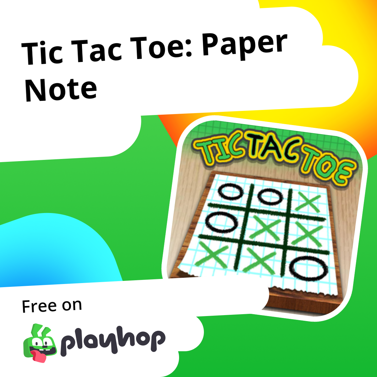 Tic Tac Toe: Paper Note (by RHM Interactive): Play Online For Free On ...