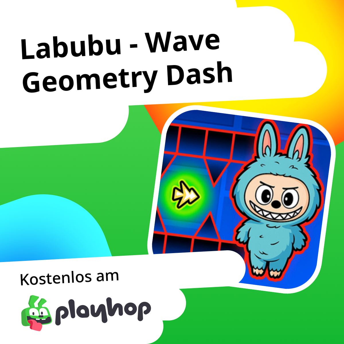 Labubu - Wave Geometry Dash (von Makhonin): Spiele kostenlos online auf Playhop