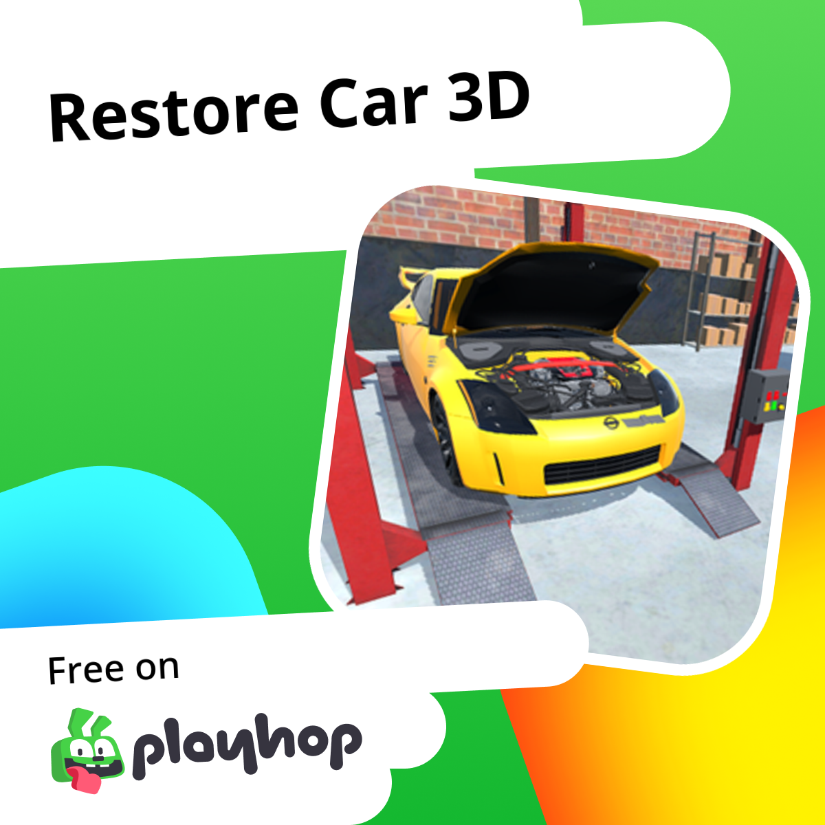 Restore Car 3D (by ZoltanGames): Play Online For Free On Playhop