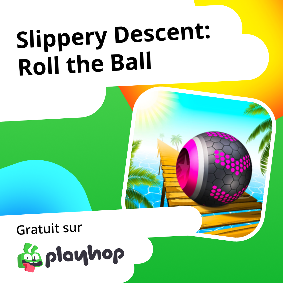 Slippery Descent: Roll the Ball (par Nan0): Jouez En Ligne Gratuitement ...