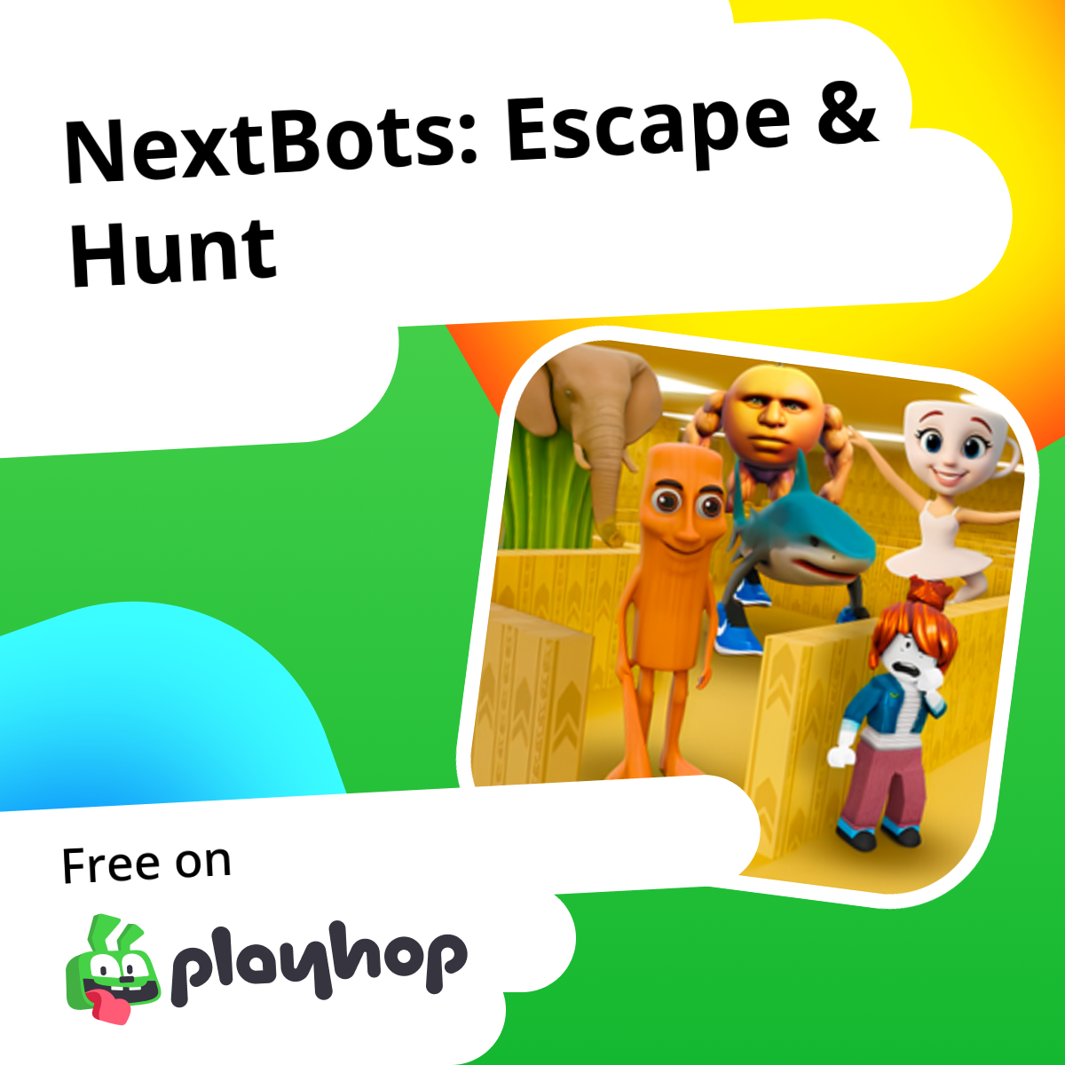 NextBots: Escape & Hunt (by MirageGames): Play Online For Free On Playhop