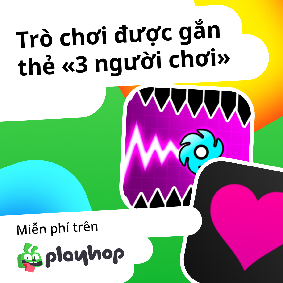 Trò chơi 3 người chơi Trực Tuyến: Chơi Miễn Phí Trên Playhop