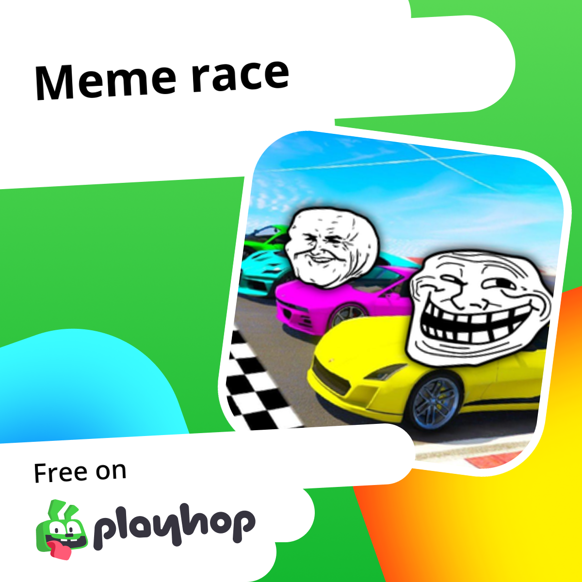 Meme race (by StasVetokhin): Play Online For Free On Playhop