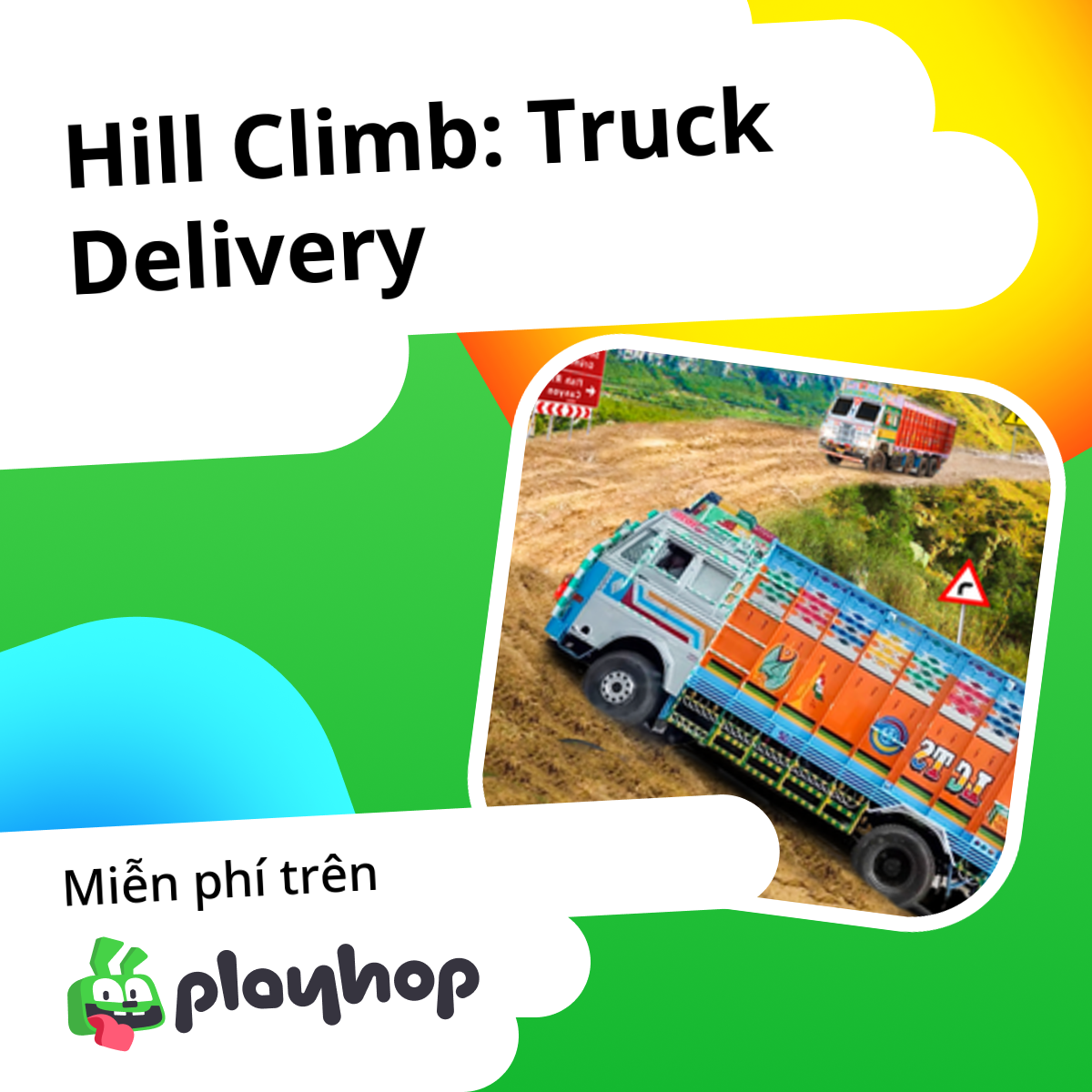 Hill Climb: Truck Delivery: Chơi trực tuyến miễn phí trên Playhop