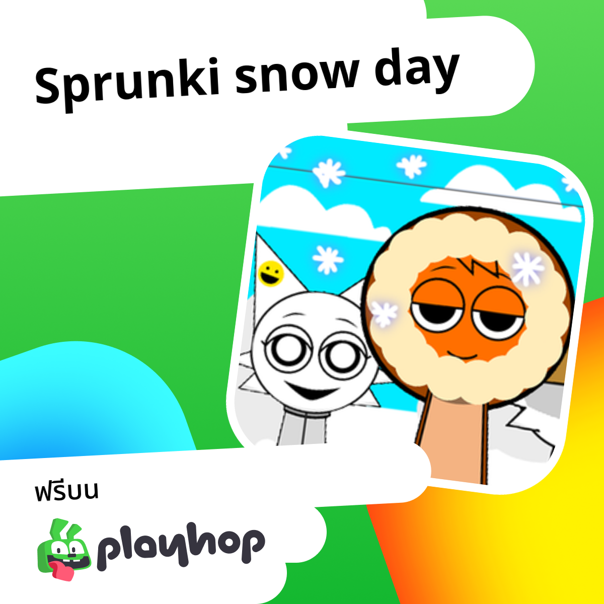 Sprunki snow day (โดย baldunchegg): เล่นออนไลน์ฟรีบน Playhop