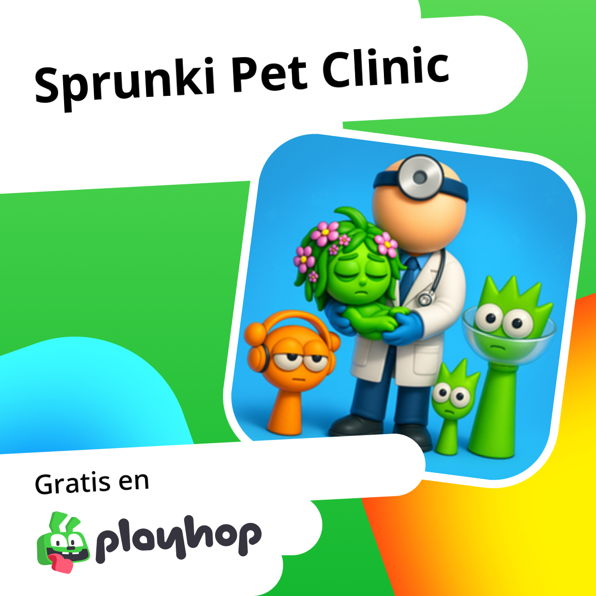 Sprunki Pet Clinic (por Room606): Juega Gratis Online en Playhop