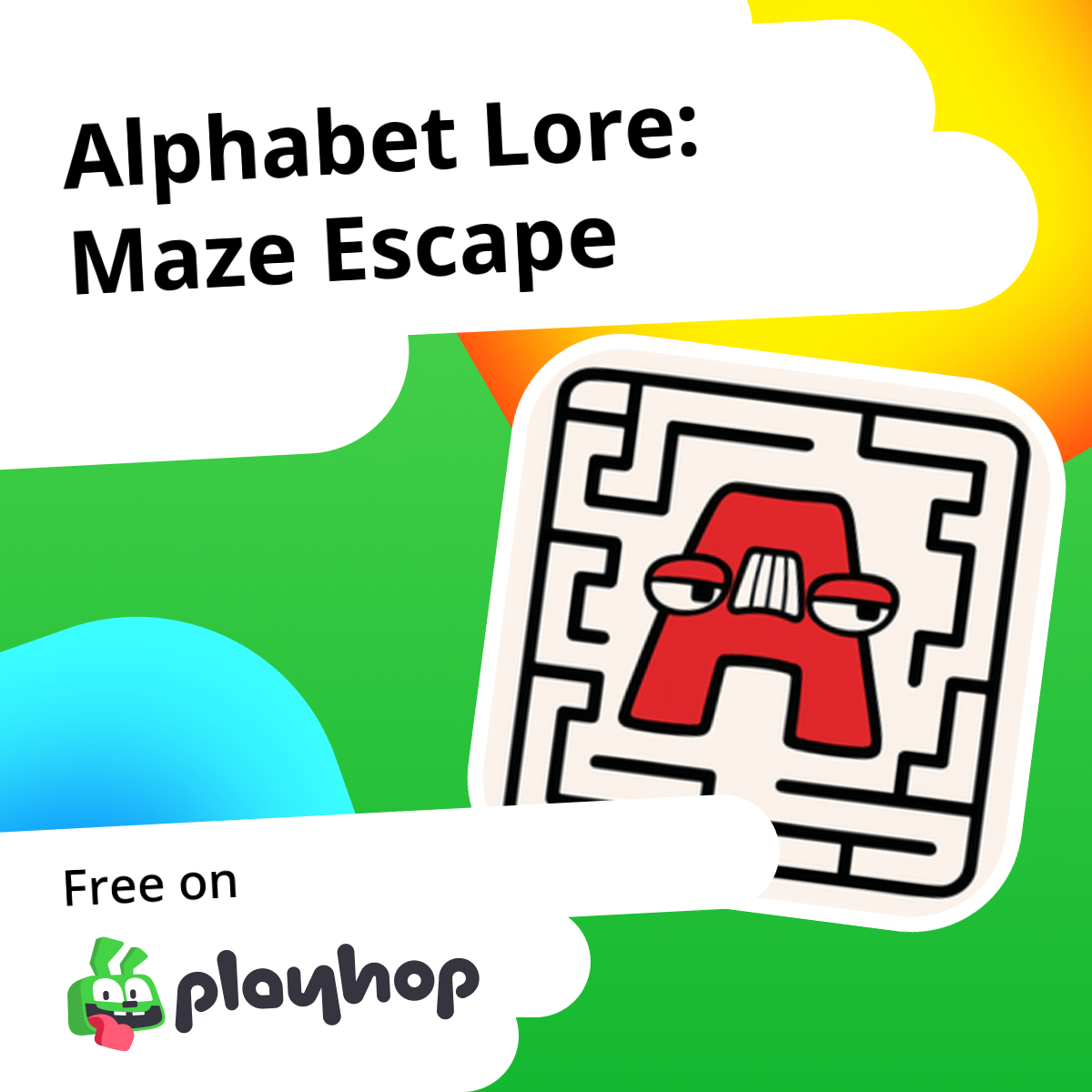 Alphabet Lore: Maze Escape (by GamesRV): Play Online For Free On Playhop