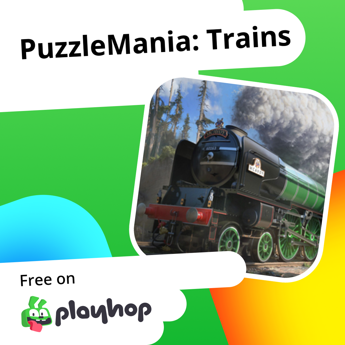 PuzzleMania: Trains (by AlekseyGame): Play Online For Free On Playhop