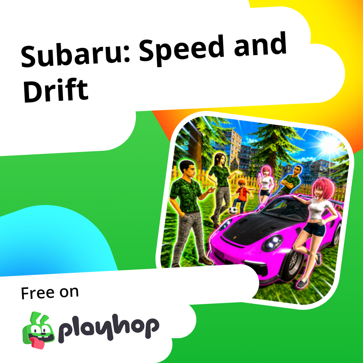 Subaru: Speed and Drift: Play Online For Free On Playhop