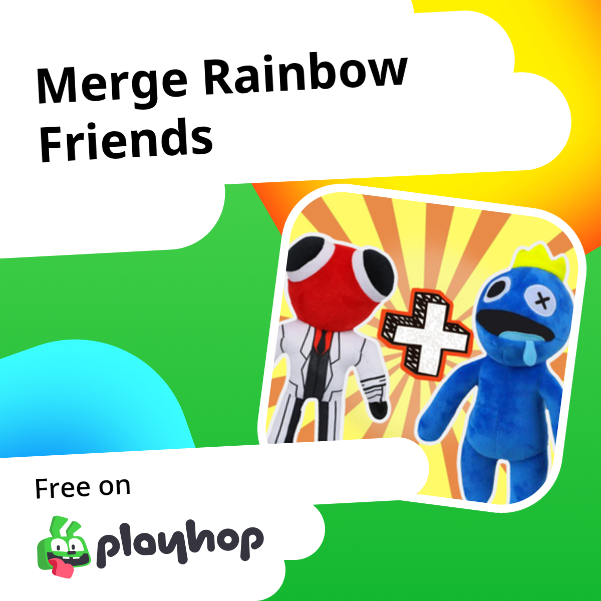 Merge Rainbow Friends (by BlackRabbit): Play Online For Free On Playhop
