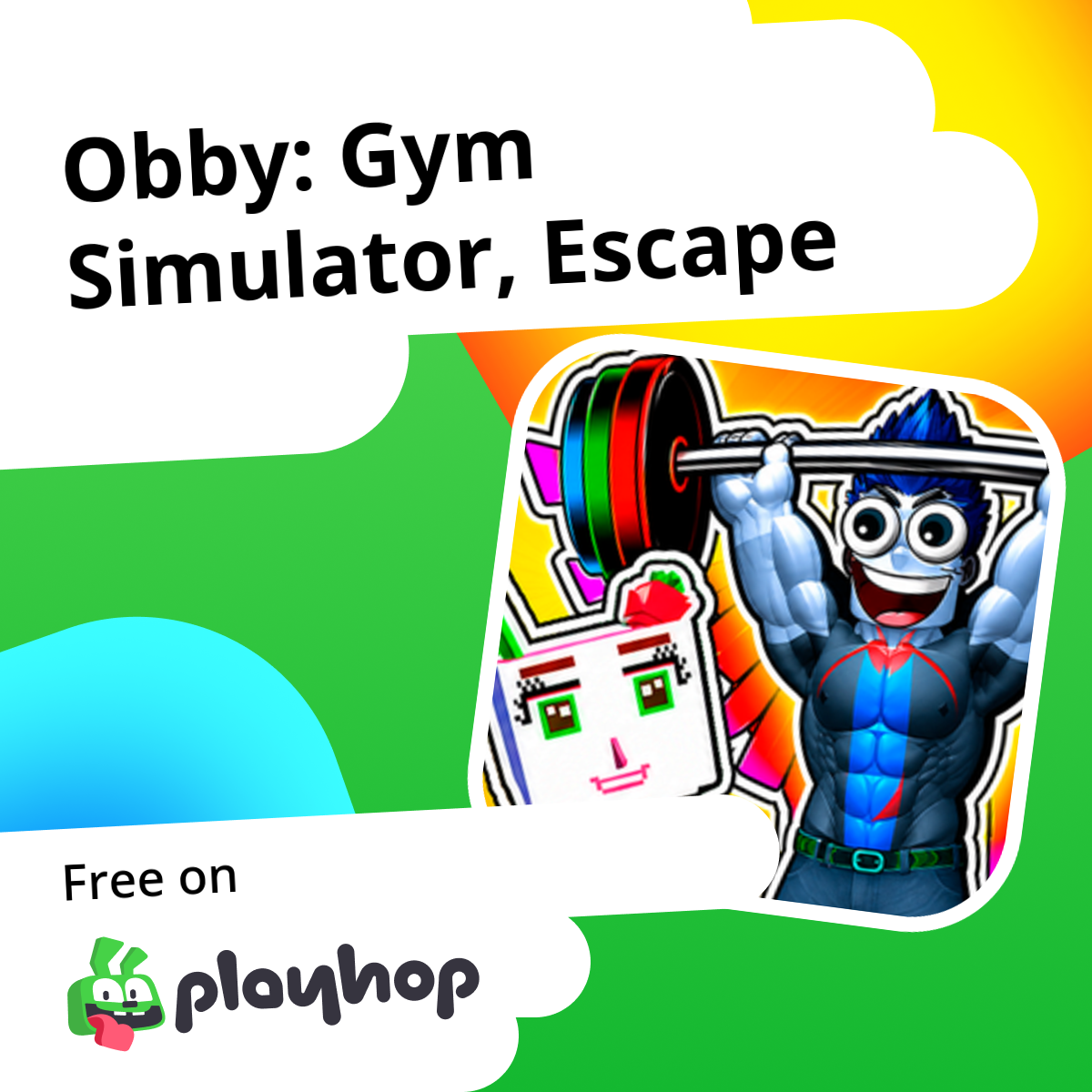 Obby: Gym Simulator, Escape: Play Online For Free On Playhop