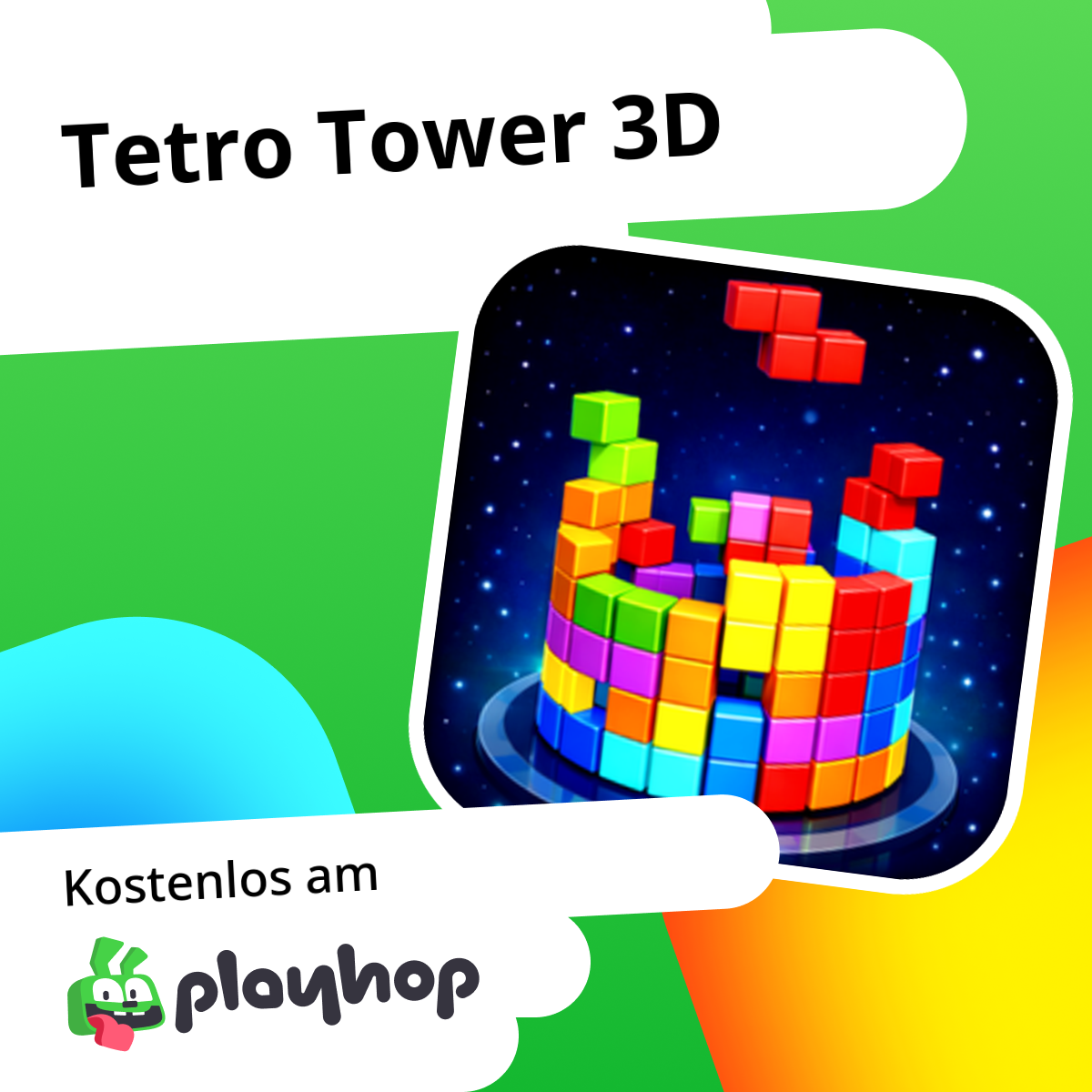 Tetro Tower 3D (von BRL Games): Spiele kostenlos online auf Playhop