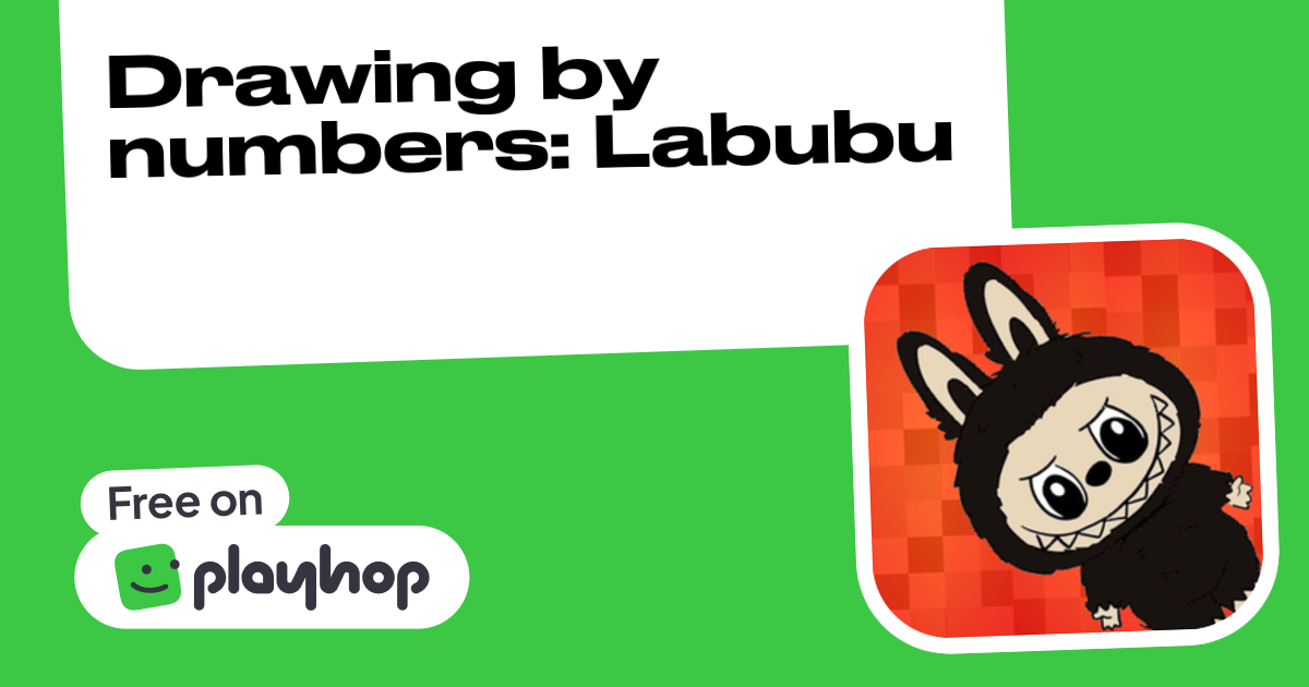 Drawing by numbers: Labubu (per Farenlait): Juega Gratis Online en Playhop