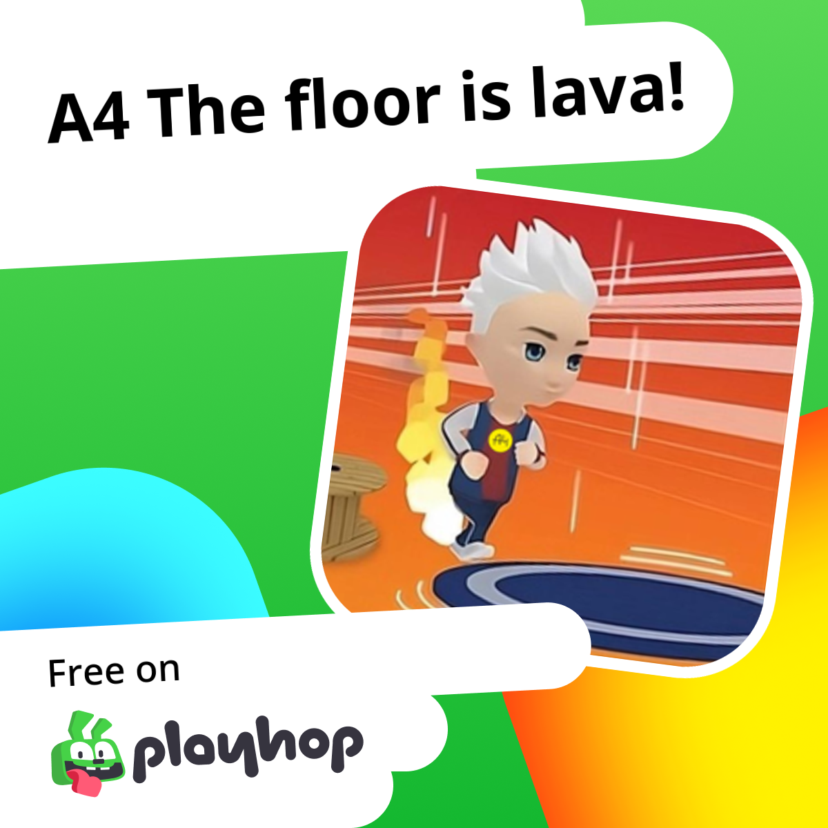 A4 The floor is lava! (by A4 games): Play Online For Free On Playhop