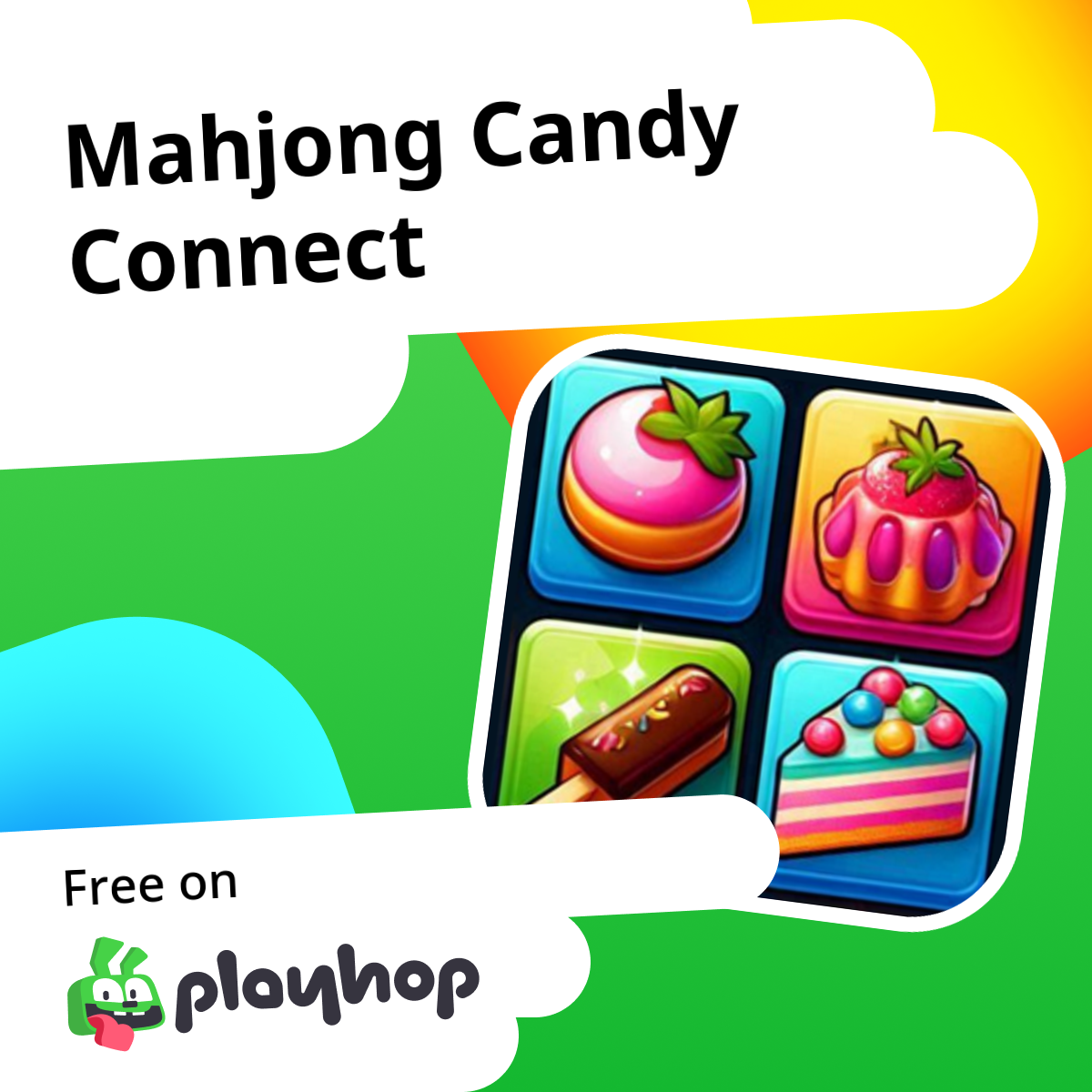 Mahjong Candy Connect (بواسطة ManyBits): العب على الإنترنت مجانًا على Playhop