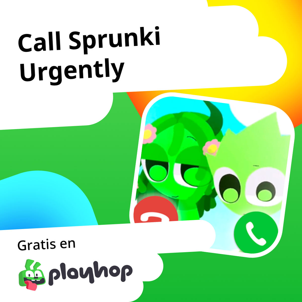 Call Sprunki Urgently (per PizzaGames): Juega Gratis Online en Playhop